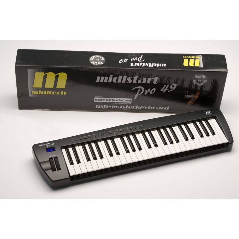 MIDI ( миди) клавиатура MIDITECH MIDISTART PRO-49 • лучшая цена ...